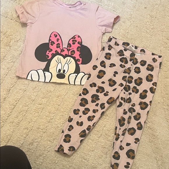 Disney | Matching Sets | Hm Disney Minnie Mouse Set 218m | Poshmark